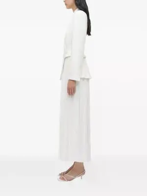 Simkhai Alexandra Pleated Blazer Dress