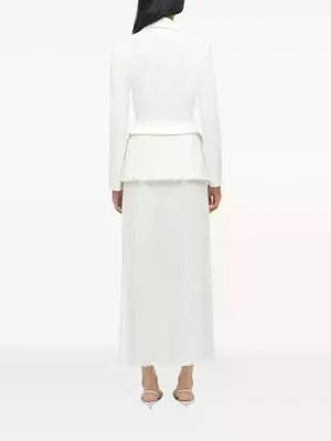 Simkhai Alexandra Pleated Blazer Dress
