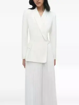 Simkhai Alexandra Pleated Blazer Dress