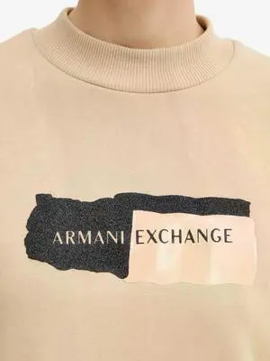 Armani Exchange Graphic Print Sweatshirt - Neutrals