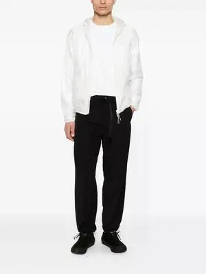 ROA Logo-detail Hooded Jacket - White