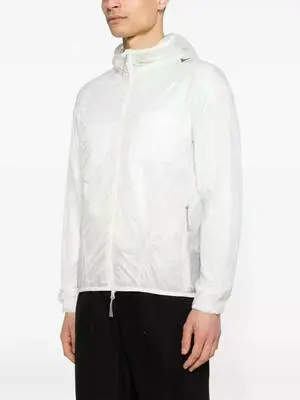 ROA Logo-detail Hooded Jacket - White