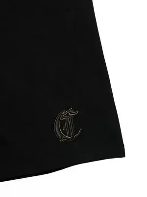 Just Cavalli Embroidered Track Shorts