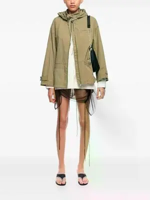Bimba Y Lola Hooded Zipped Jacket