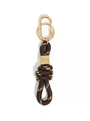 Bimba Y Lola Cable Rope-detail Keyring - Gold