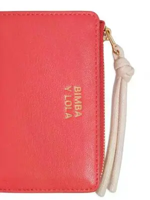 Bimba Y Lola Logo-detail Leather Wallet