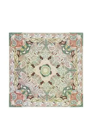 Bimba Y Lola Paisley-print Scarf - Neutrals