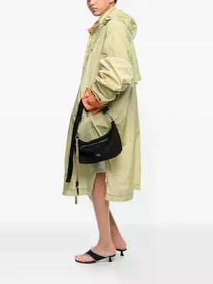 Bimba Y Lola Trapezio Zipped Shoulder Bag - Black