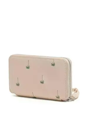Bimba Y Lola Palms Tree-print Wallet - Neutrals