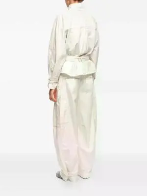 Bimba Y Lola Belted Cotton Jacket