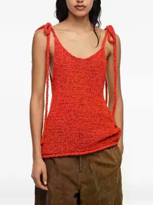 Bimba Y Lola Tie-fastening Knitted Top