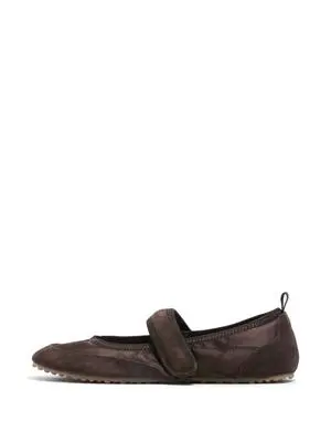 Bimba Y Lola Strap-detail Ballet Flats - Brown