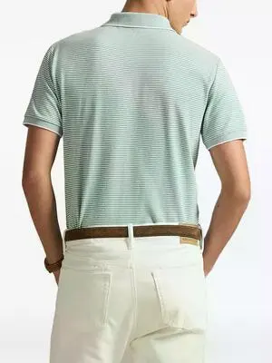 Polo Ralph Lauren Striped Logo Polo Shirt
