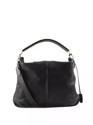 LOUIS VUITTON 2012 Monogram Mahina Selene Mm Satchel