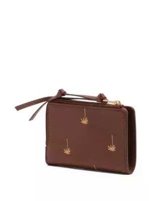 Bimba Y Lola Sand Palms Compact Purse - Brown