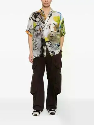 VIVIENNE WESTWOOD Printed Camp Shirt