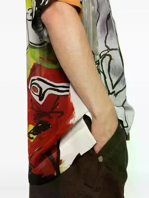 VIVIENNE WESTWOOD Printed Camp Shirt
