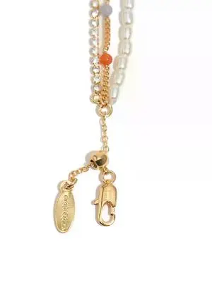Bimba Y Lola Heart Pearl Bracelet