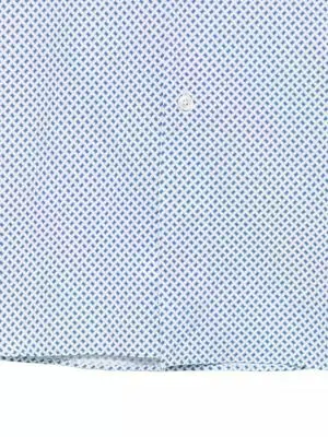 XACUS Patterned Shirt - Blue