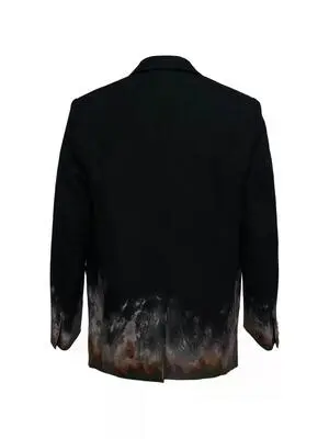 DOUBLET Mud-printed Blazer
