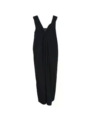 ENFOLD V-neck Jumpsuit - Blue