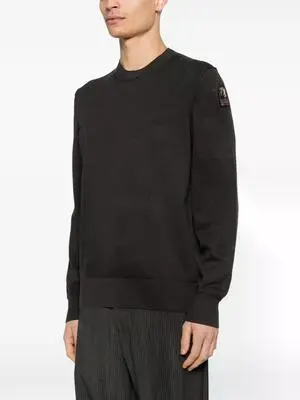 PARAJUMPERS Ribbed Crewneck Sweatshirt - Grey