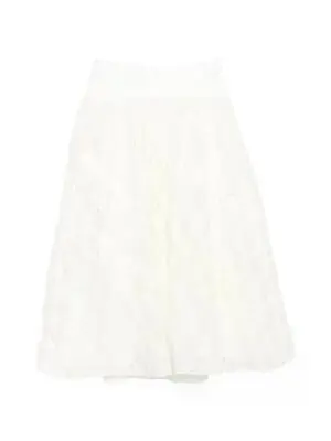 Simkhai Floral Print A-line Midi Skirt