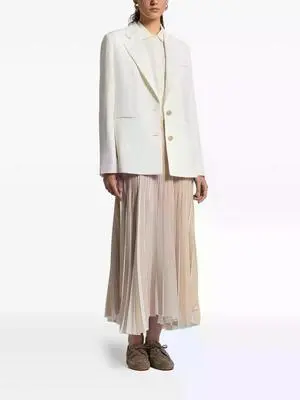 Peserico Single-breasted Blazer - Neutrals