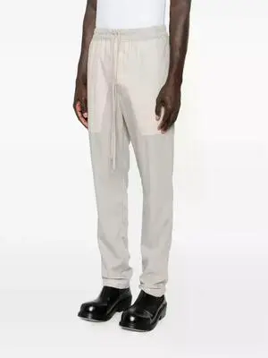 Rick Owens Drawstring Trousers - Grey