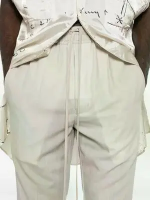 Rick Owens Drawstring Trousers - Grey