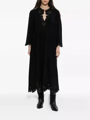MARANT ETOILE Tianny Cut-out Dress - Black
