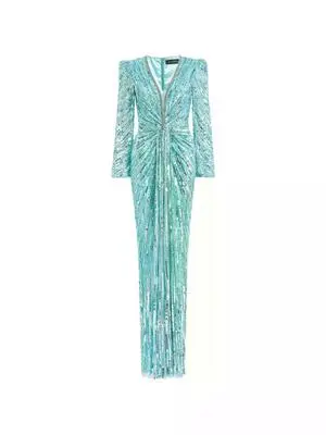 Jenny Packham Darcy Sequin-embellished Maxi Dress
