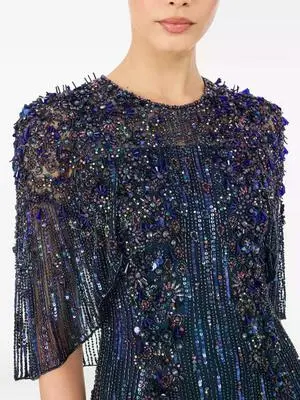Jenny Packham Sequin-embellished Maxi Dress