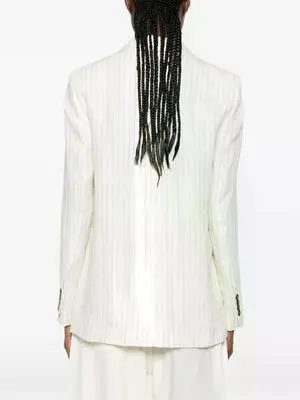 Max Mara Striped Button Jacket