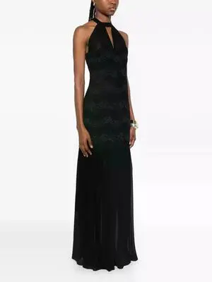 TWINSET Halterneck Lace Dress