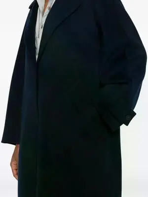 JOSEPH Franco Single-breasted Coat - Blue