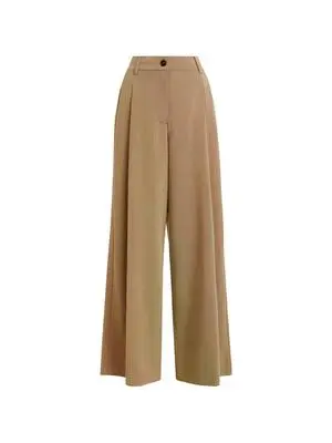 Essentiel Antwerp Josha Pinstripe Wide Leg Trousers
