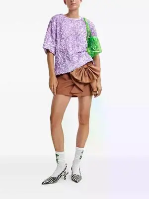 Essentiel Antwerp Bow-detail A-line Skirt
