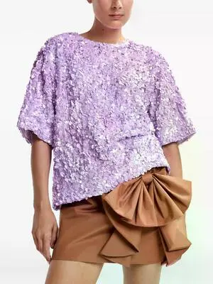 Essentiel Antwerp Bow-detail A-line Skirt