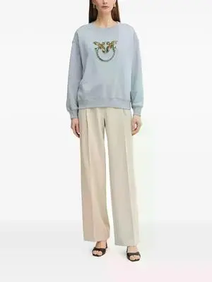 Pinko Embellished Crewneck Sweatshirt