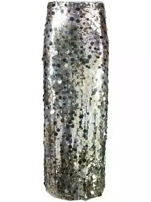 P.a.r.o.s.h Paillette-embellished High-waisted Skirt