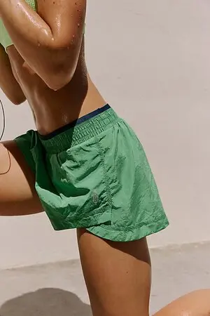 Free People On The Go Run Shorts - Voltage
