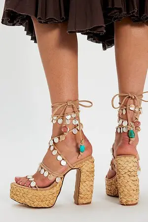 NAKED WOLFE Shoreline Lace-up Platforms