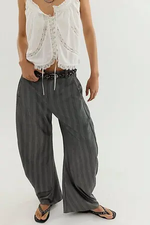 Free People Pinstriped Pants For Women