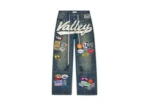 VALE FOREVER 1980's Carpenter Denim Pant - Blue Denim