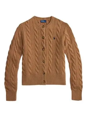 Polo Ralph Lauren Sweater Cardigan - Collection Camel Melange
