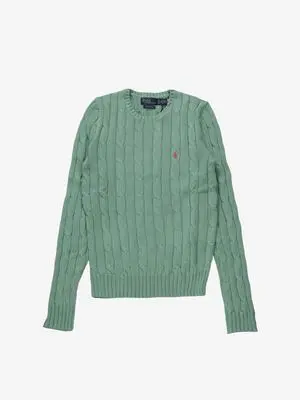 Polo Ralph Lauren Cable Knit Sweater - Celadon