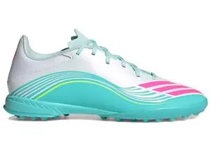 Adidas F50 League Tf Messi Aurora Radiante Pack - Cloud White/lucid Pink/flash Aqua