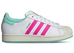 Adidas Superstar Messi Aurora Radiante Pack - Cloud White/lucid Pink/flash Aqua