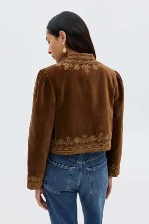 Rixo Denver Soutache Embroidered Jacket